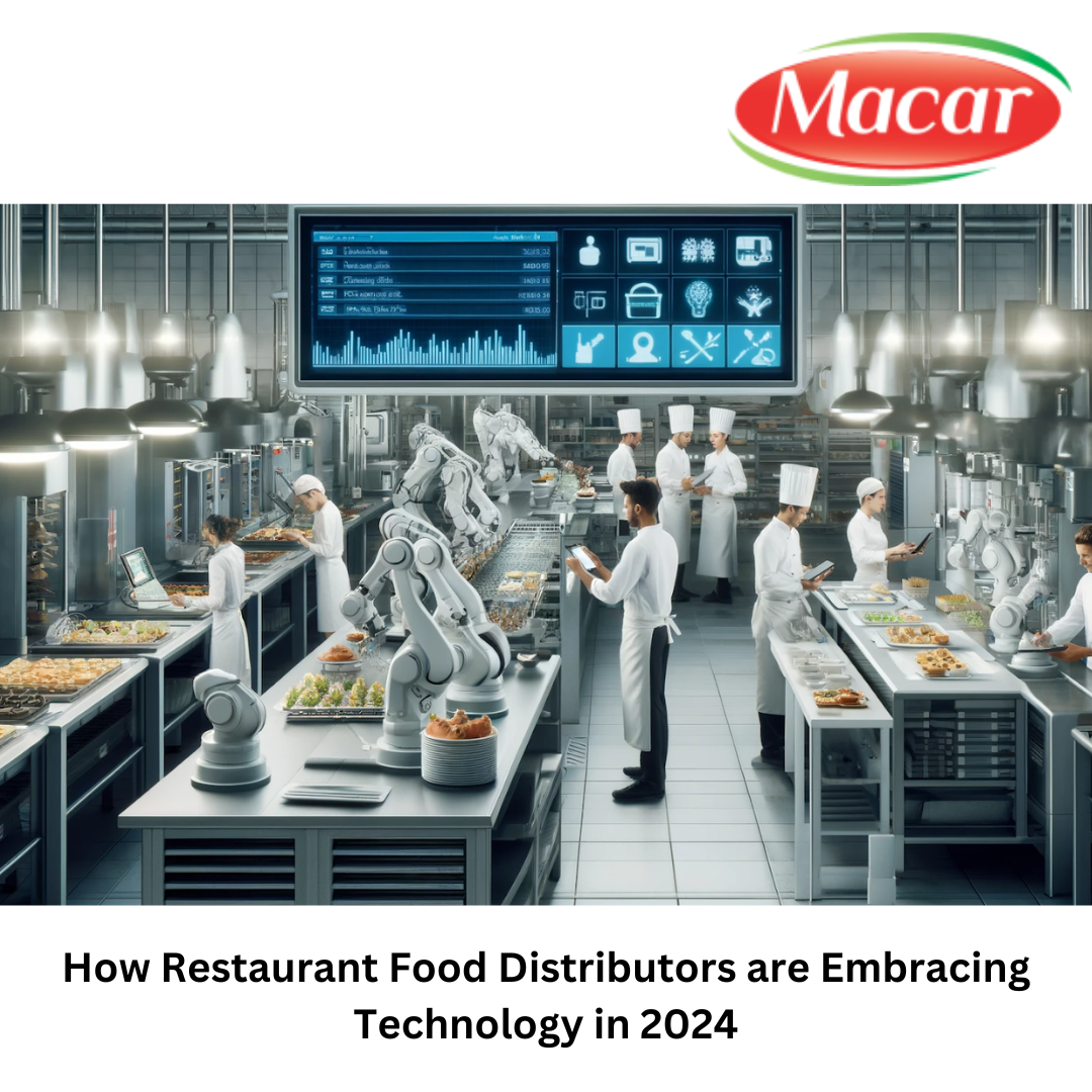 How Restaurant Food Distributors are Embracing Technology in 2024